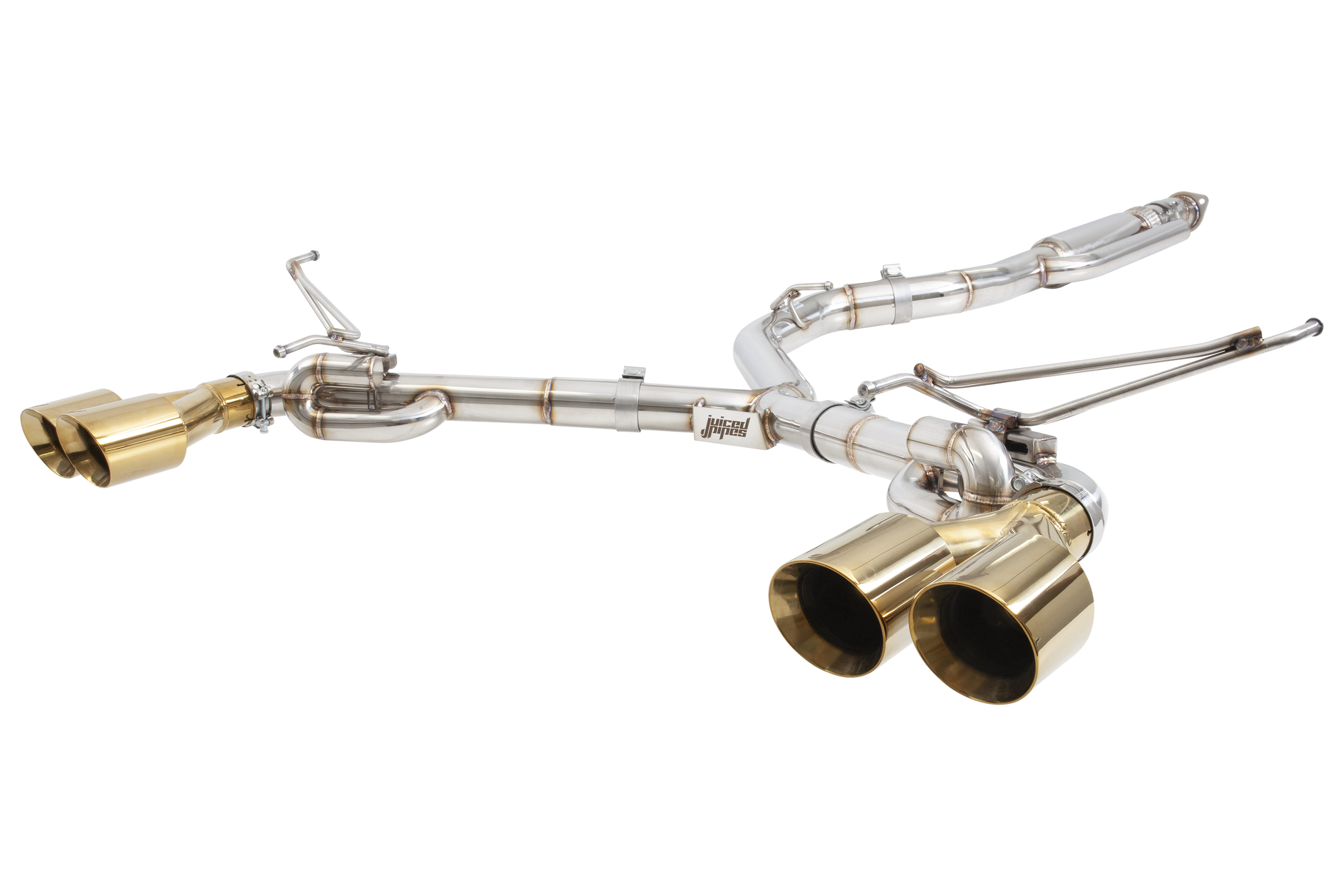 Subaru G3, VA, VB WRX & STI 3" Gold Tips Cat Back Exhaust – Juiced Pipes Australia